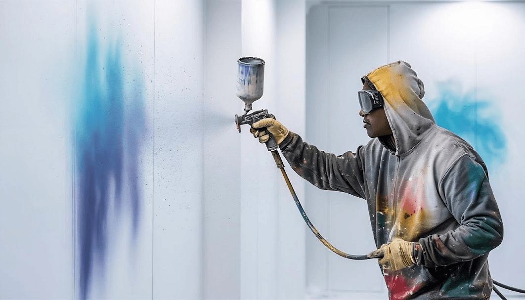 How Spray Painting Saves Time Without Sacrificing Quality » Samet Painting